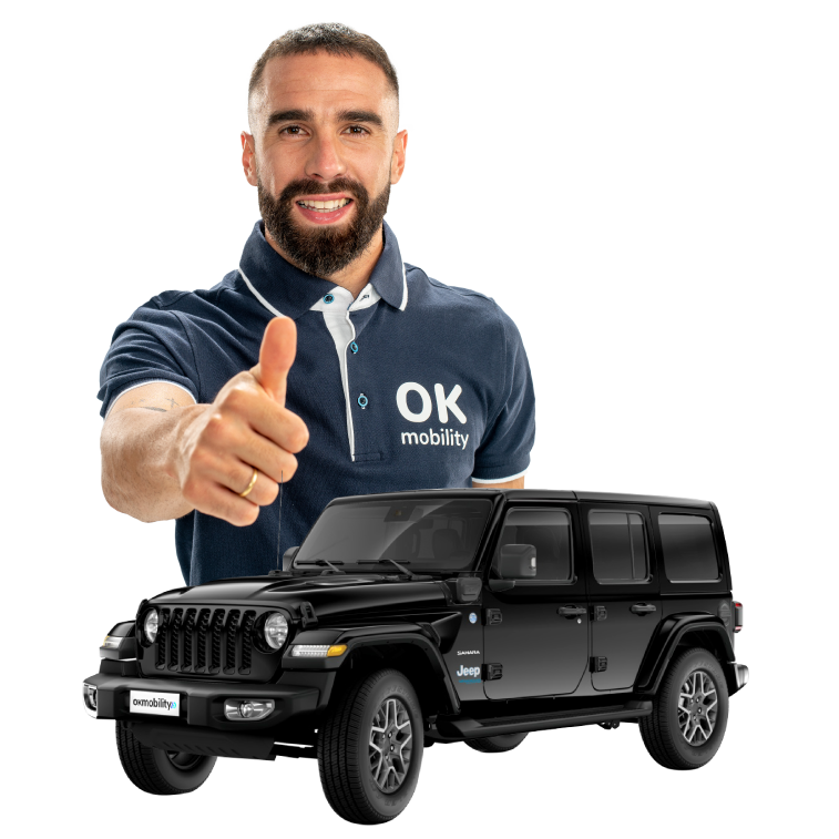 Ofertas Alquiler - OK Mobility x Dani Carvajal